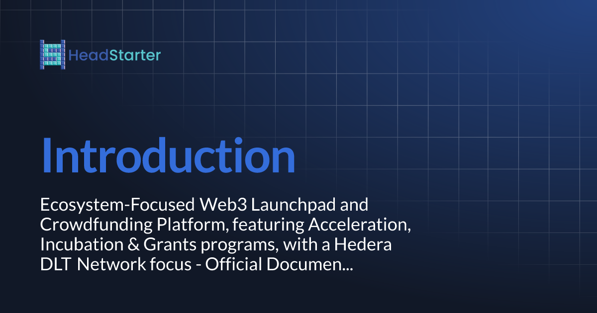 Introduction | HeadStarter Docs